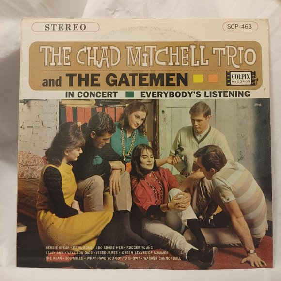 Colpix Records | Media | Vintage Record The Chad Mitchell Triothe ...